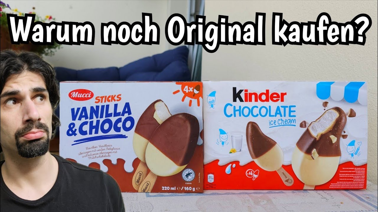 Ferrero kinder Ice Cream oder billo Mucci von ALDI? - YouTube