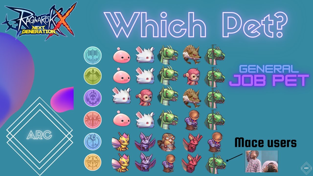 RoX: Which Pet is best for your Job? Pet Overview Guide - YouTube