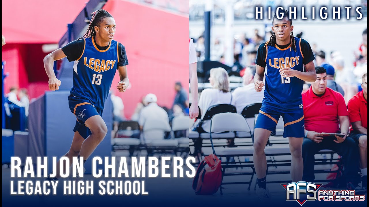 RAHJON CHAMBERS | Legacy High School | Section 7 Highlights 2023 - YouTube