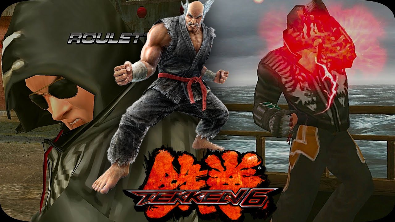 Jin Kazama learns his Grandfather Moves Tekken 6 4K 60 FPS - YouTube