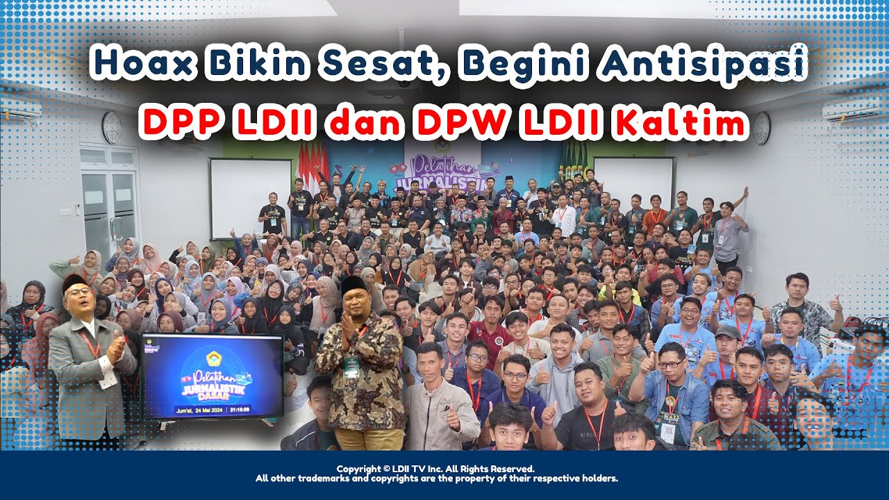 LDII TV: Tingkatkan Literasi Media, DPP dan DPW LDII Kaltim Helat ...
