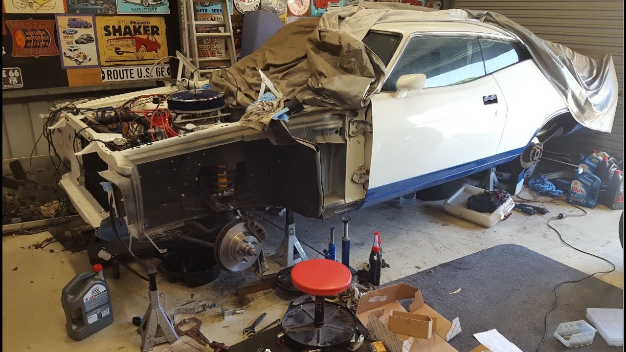 XC Coupe engine bay refresh - YouTube