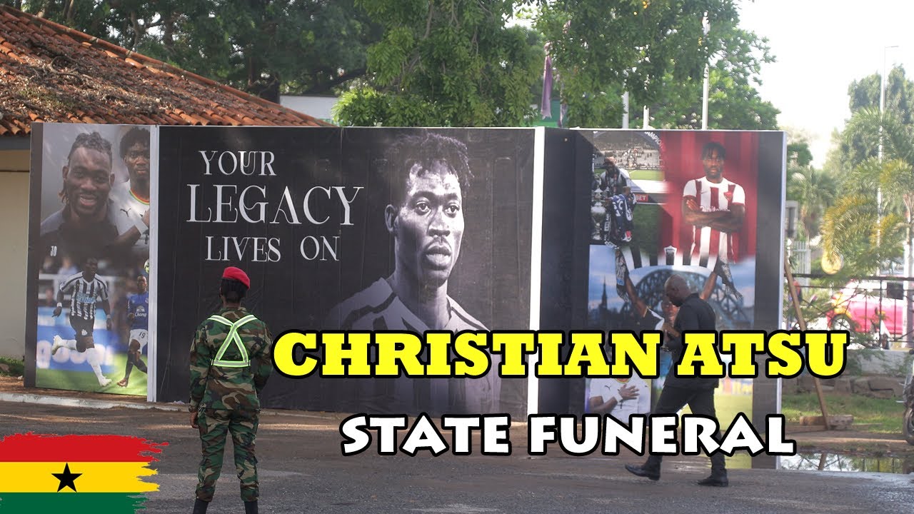 Christian Atsu state funeral service in Accra | Funeral in Ghana - YouTube