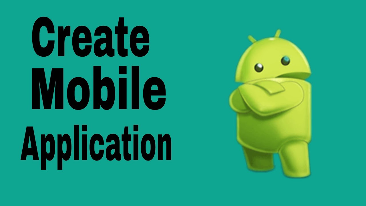 How to create Android mobile application || Create Android mobile ...