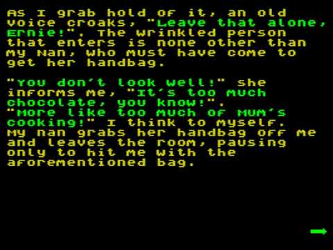 First Past the Post / ZX Spectrum Text Adventure - YouTube