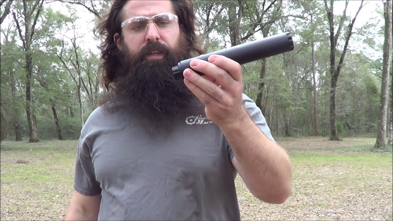 Thompson Machine Isis-2 .45 with on a Ruger 22/45 .22LR Pistol - YouTube