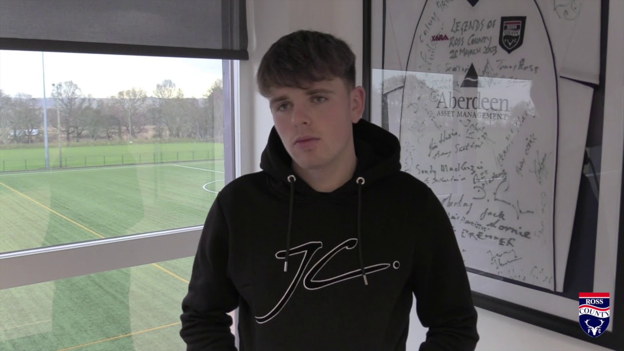 RCFC TV | EXCLUSIVE - Lewis Spence gives his first interview as a Ross ...