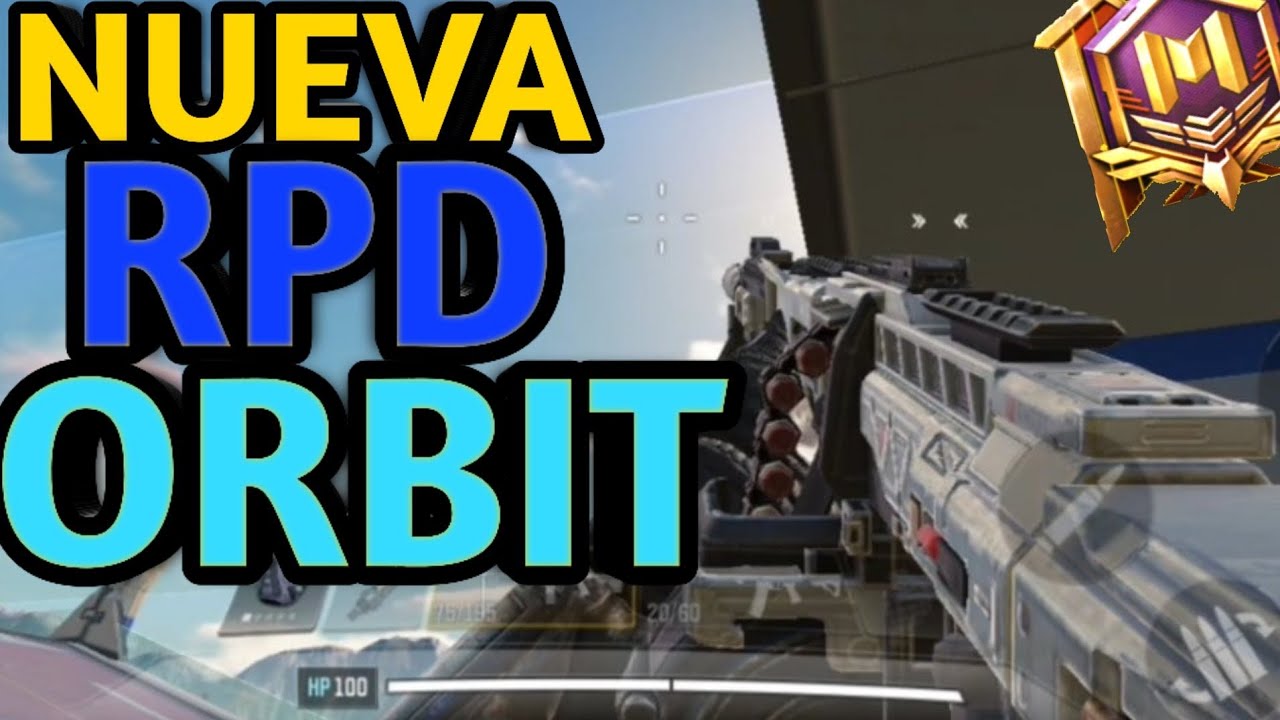 NUEVA RPD ORBIT CALL OF DUTY MOBILE | BATTLE ROYAL - YouTube