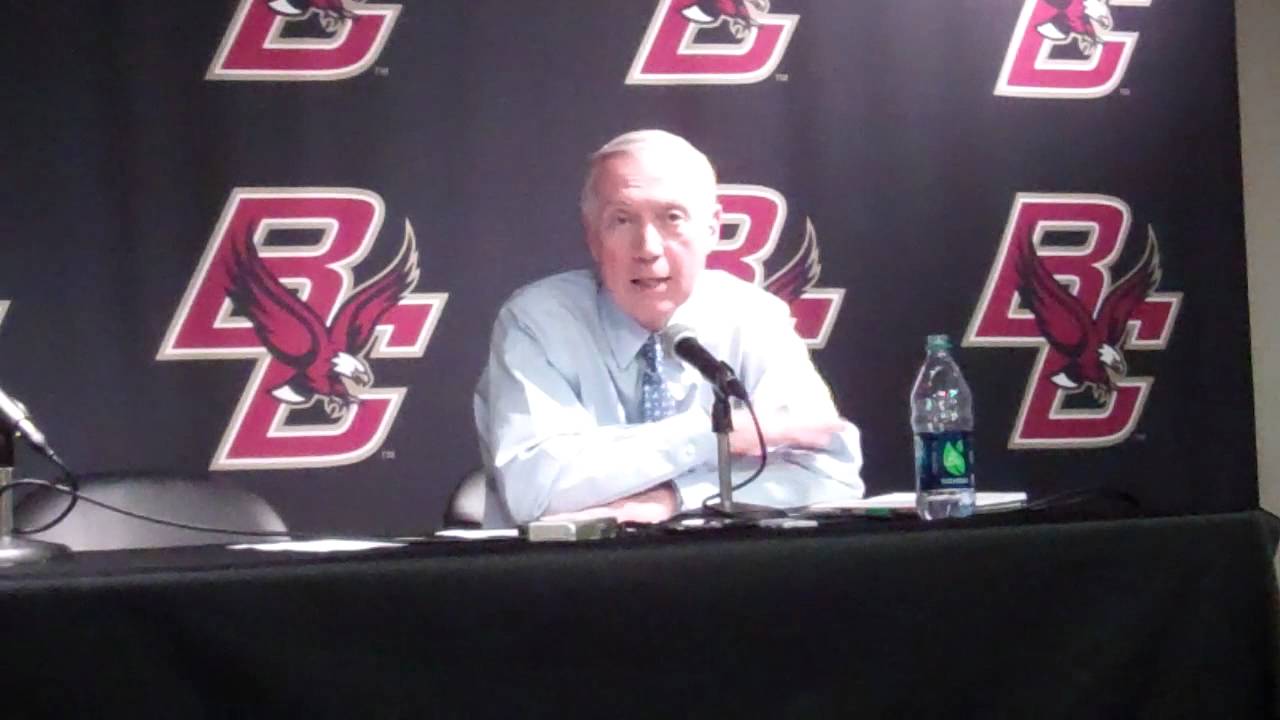 Jerry York 900th Win Press Conference - YouTube
