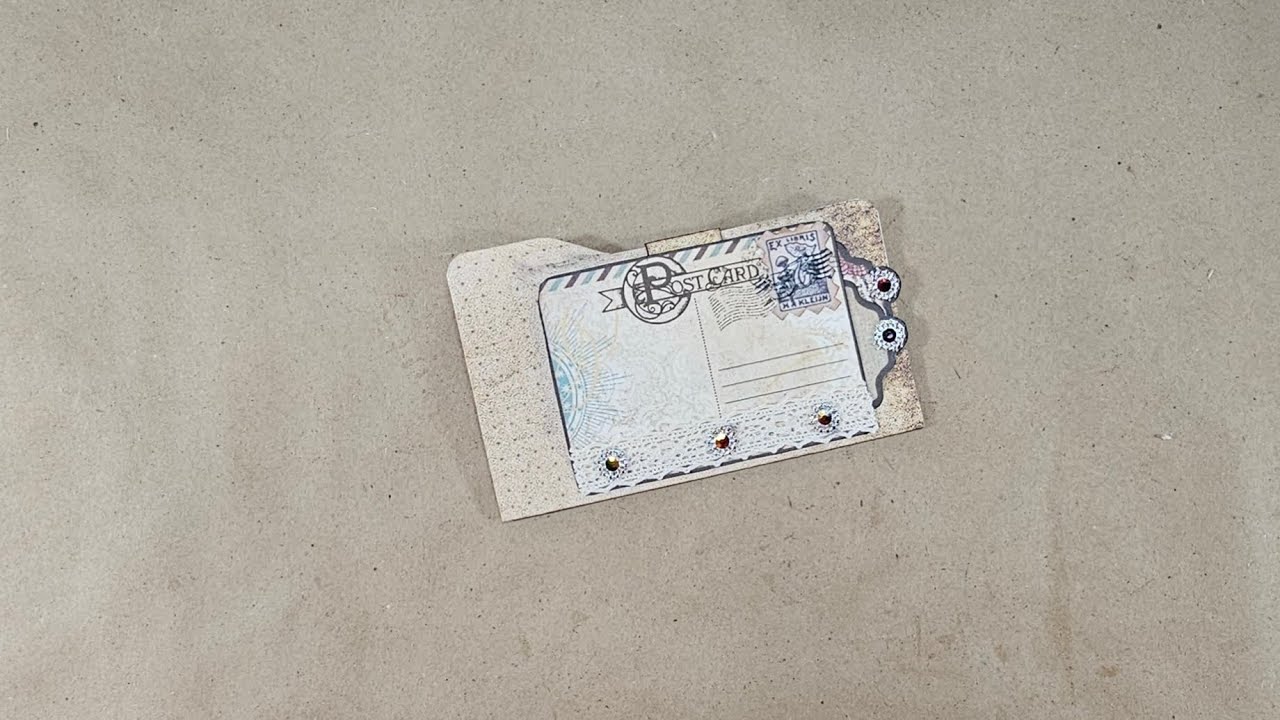 Mini File Folder Inserts Easy Project - YouTube