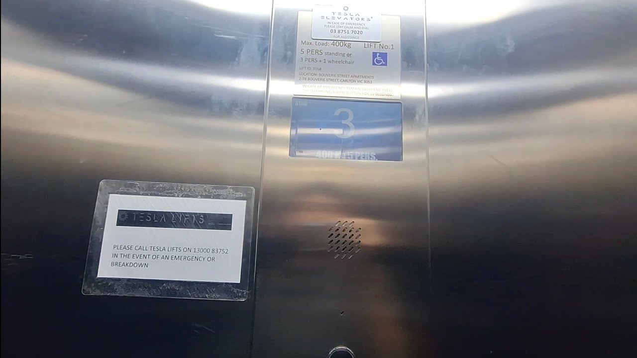 Tesla Elevator at Anytime Fitness in Melbourne , Victoria , Australia ...