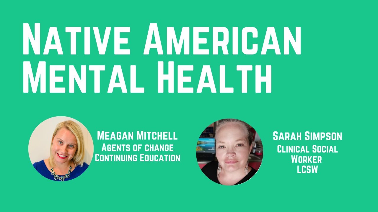 Native American Mental Health (1 CE Credit) - YouTube