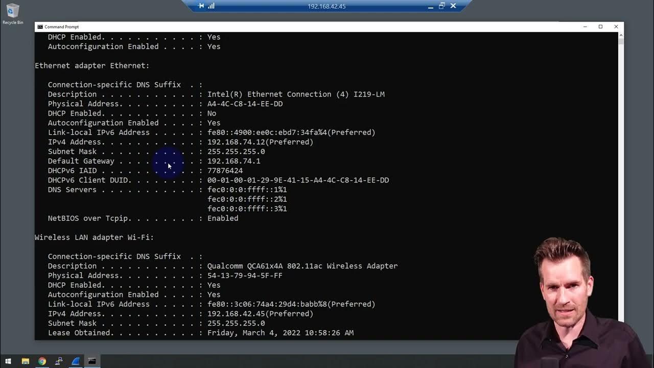 Network Fundamentals 6-9: DEMO Mac Address Vendor Lookup - YouTube