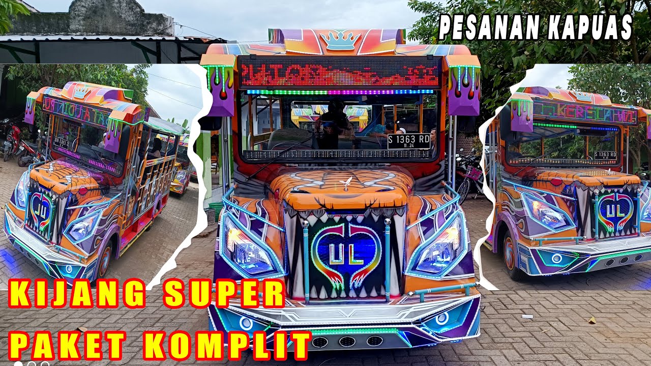 Kereta Wisata KIJANG SUPER PAKET KOMPLIT Pesanan Kapuas - YouTube