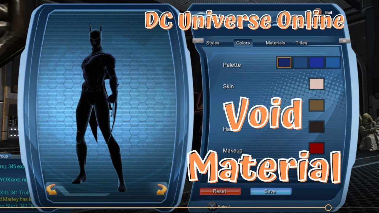 DCUO Void Material (DC Universe Online) - YouTube