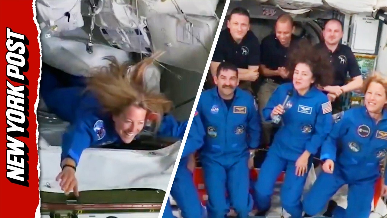 Four New Astronauts Dock at ISS After Previous Team Evacuated for ...