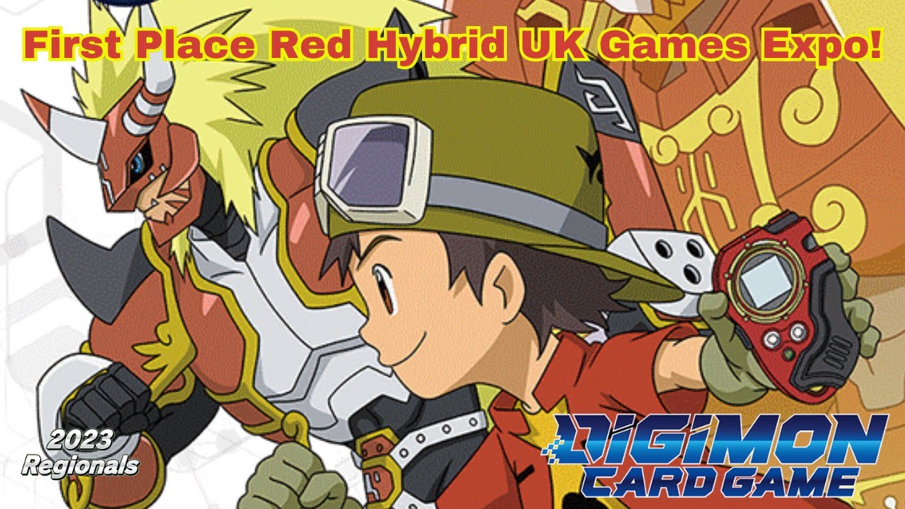 First Place, Red Hybrid, NEC UK, Digimon Regional Winner - YouTube