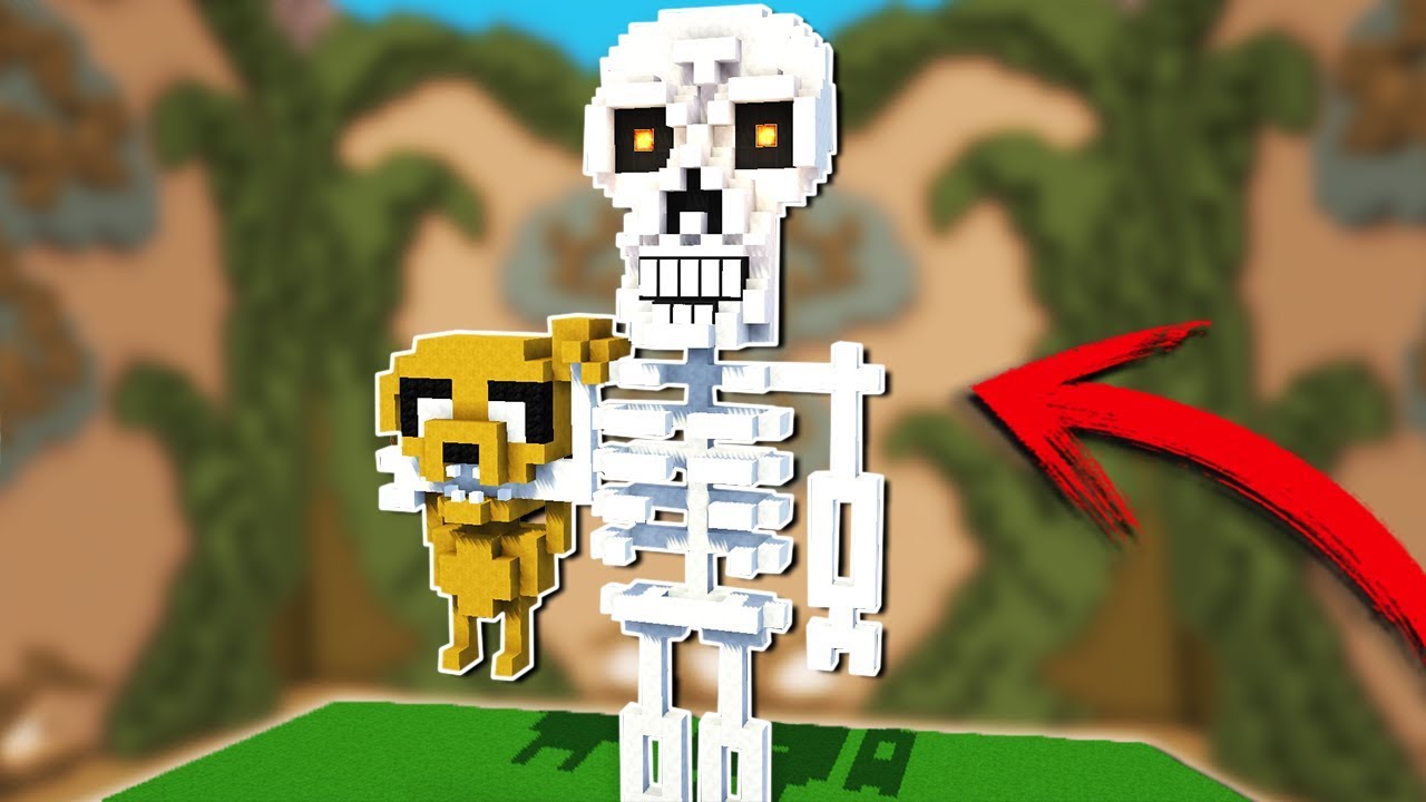 Esqueleto De Minecraft De La Vida Real ASI SE VERIAN LOS PERSONAJES DE