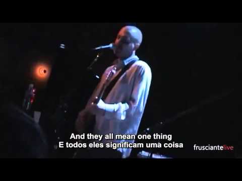John Frusciante - The Will To Death (Live) Legendado Eng/PT