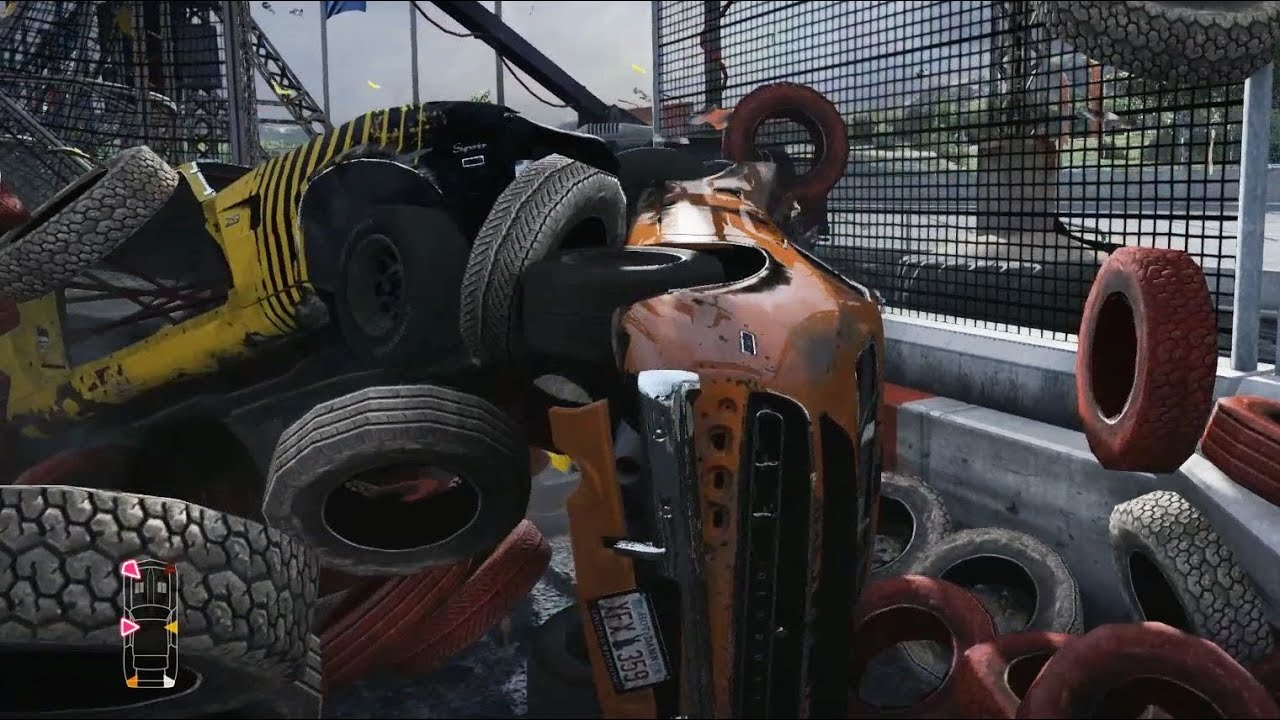 Next Car Game: Derby Stadium Crashes Demolition + Slo-Mo - YouTube