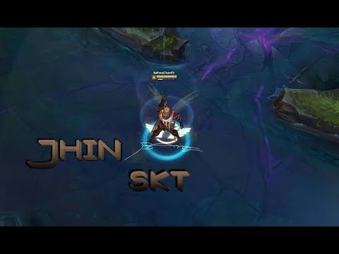 Skin Skt T1 Jhin - League of legends [FR] - YouTube