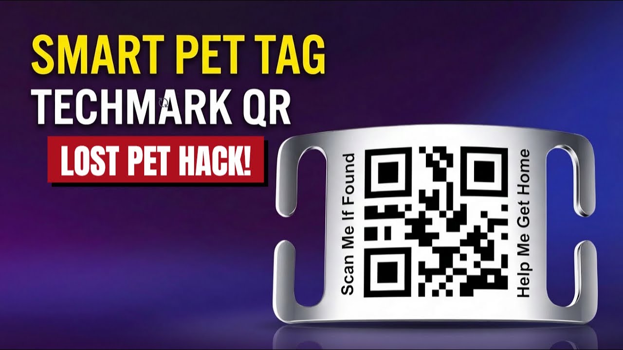 Never Lose Your Dog Again With This QR Code Hack! - YouTube