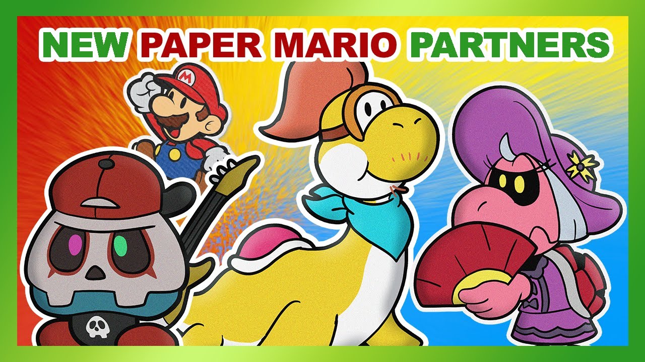 Making New Paper Mario Partners - YouTube