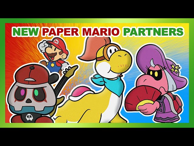 Paper Mario Partners Human ⚔🌟Nutty, The Queer Starry Bard🌟⚔: