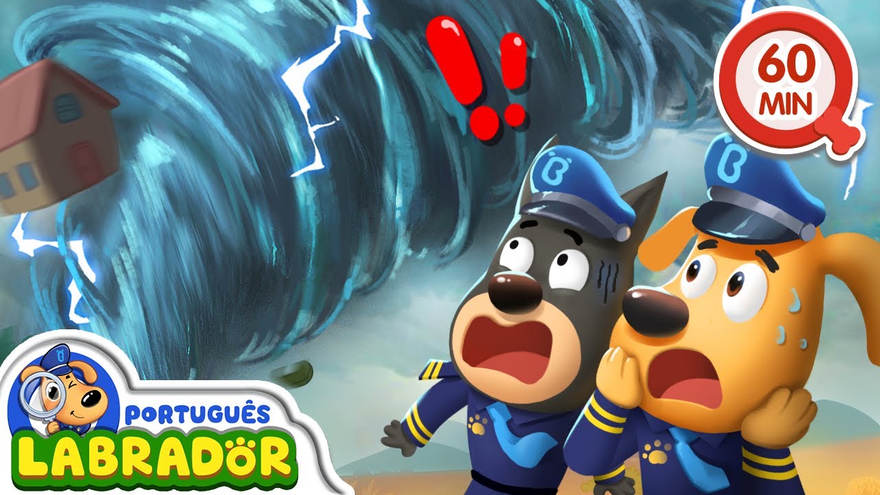 Detetive Labrador 🔍 - A Tempestade: O Poder do Tornado | 60 MINUTOS do ...