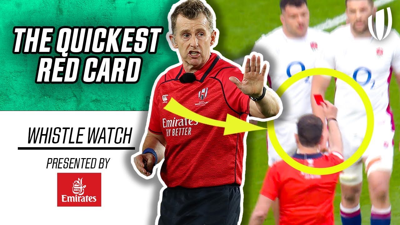 England's Game Changing Red Card! - YouTube