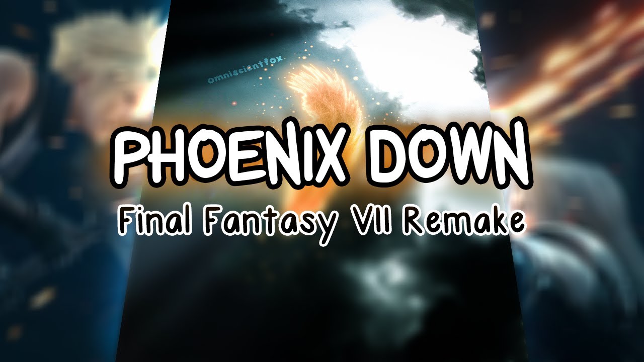 I Made a Realistic Phoenix Down! | Final Fantasy 7 Remake - YouTube
