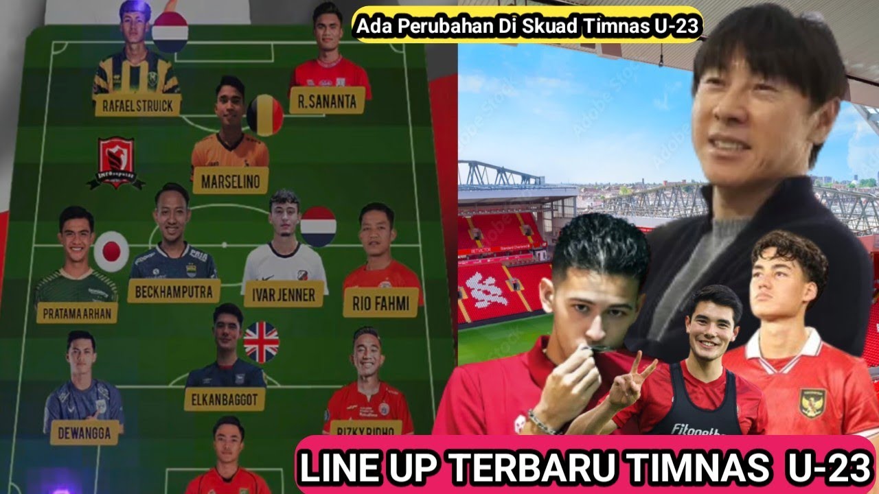 DIROMBAK RASA MAROKO ASIA!! LINE UP U-23 TERBENTUK - FULL PEMAIN ...