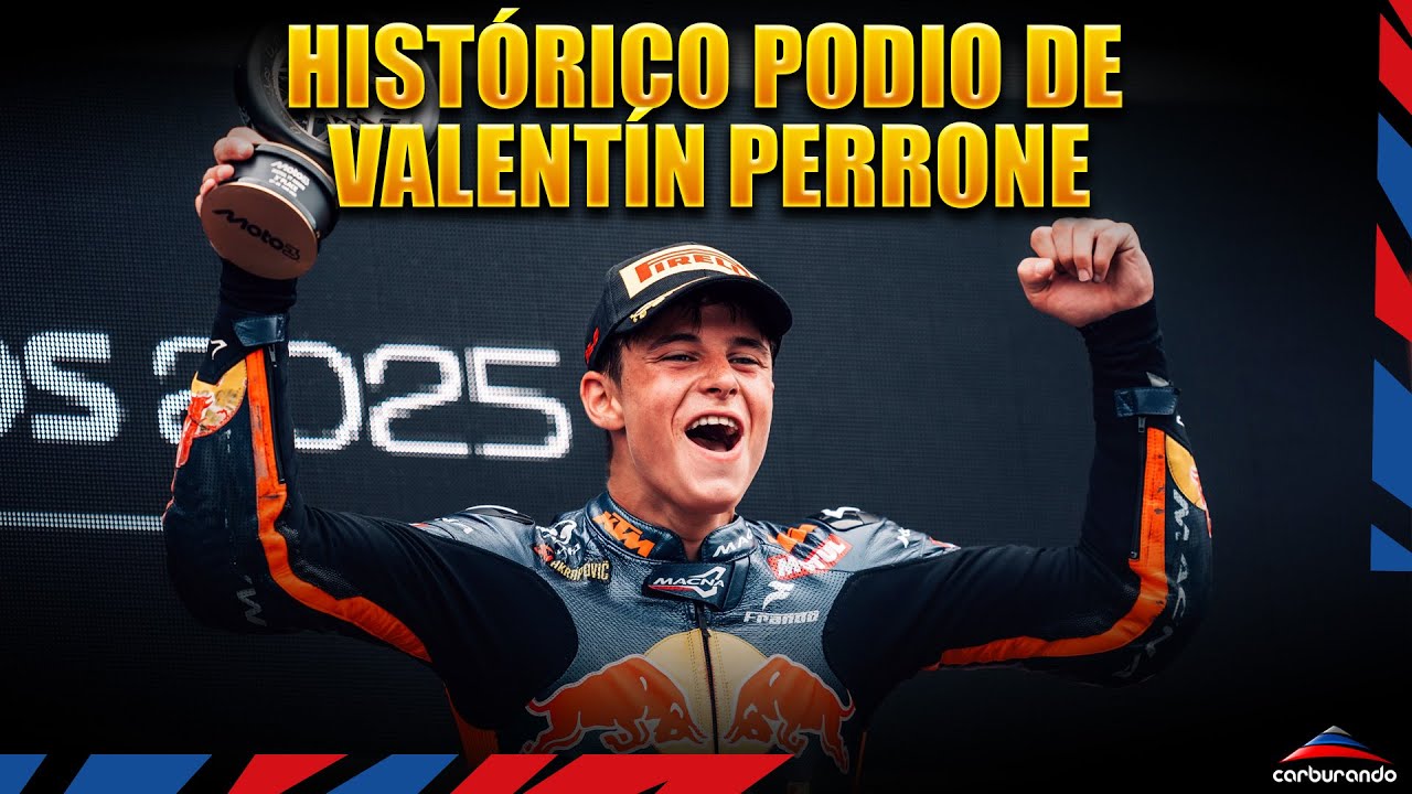 Moto 3 | "Este resultado es emocionante", Valentín Perrone obtuvo su ...