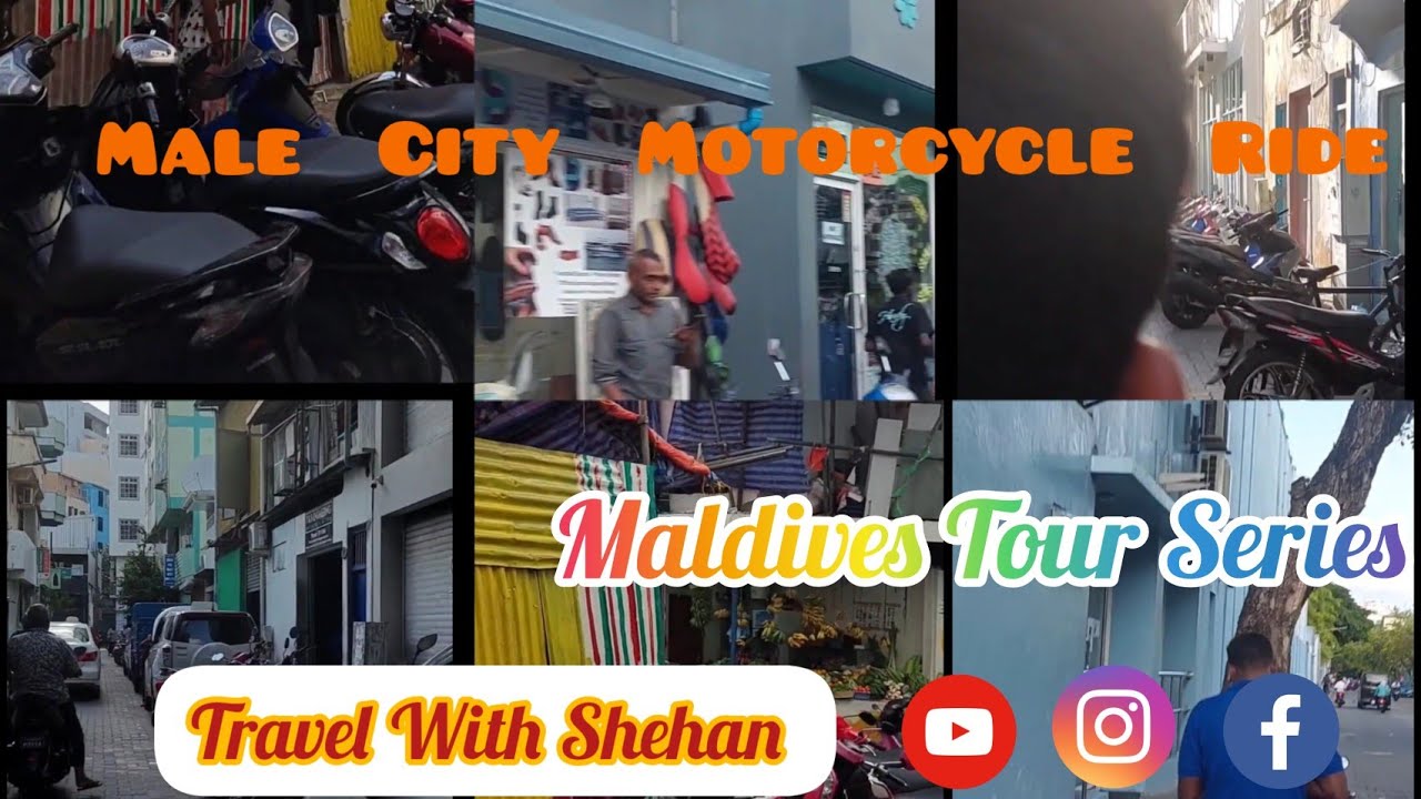 Male City Motor Bike Ride - Maldives / Travel Channel - YouTube