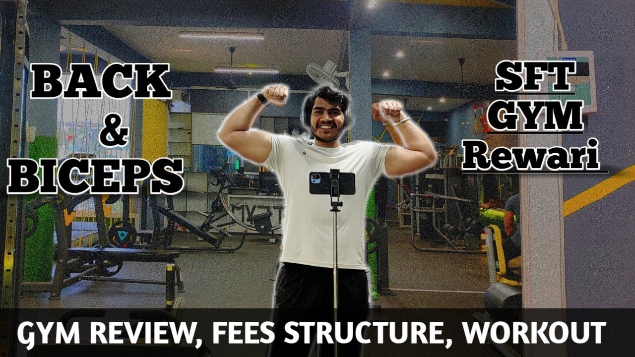 Back and Biceps workout at Rewari best gym | SFT gym Rewari | Gym tour ...