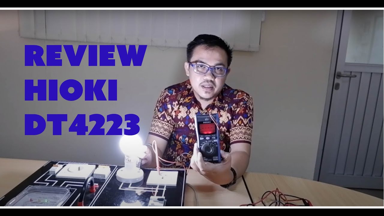 Review Video Hioki DT4223 - YouTube
