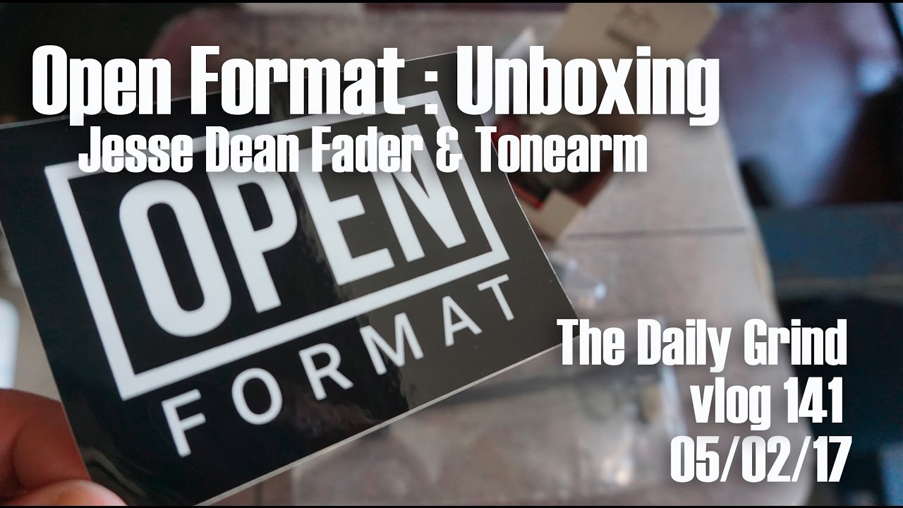 OPEN FORMAT - Unboxing : Jesse Dean Fader (Vlog 141) - YouTube