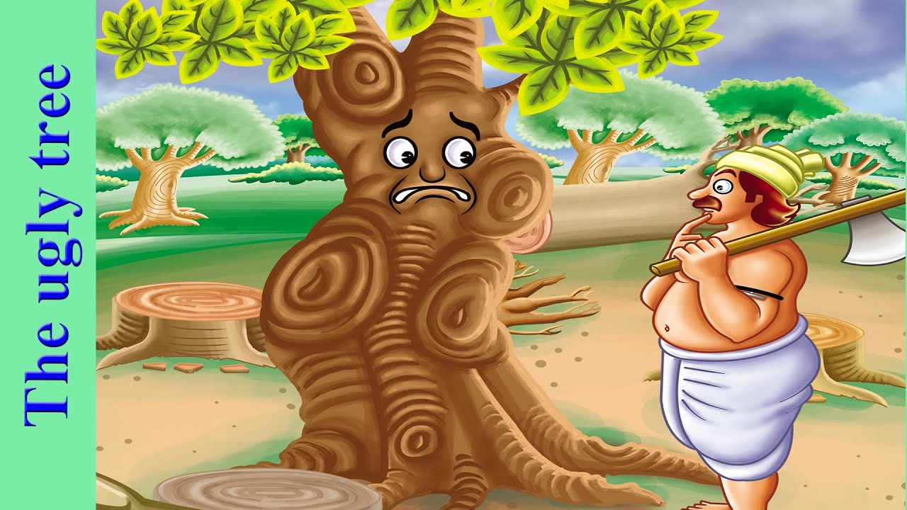 Story Telling - Moral Stories in English - Ugly Tree Story ...