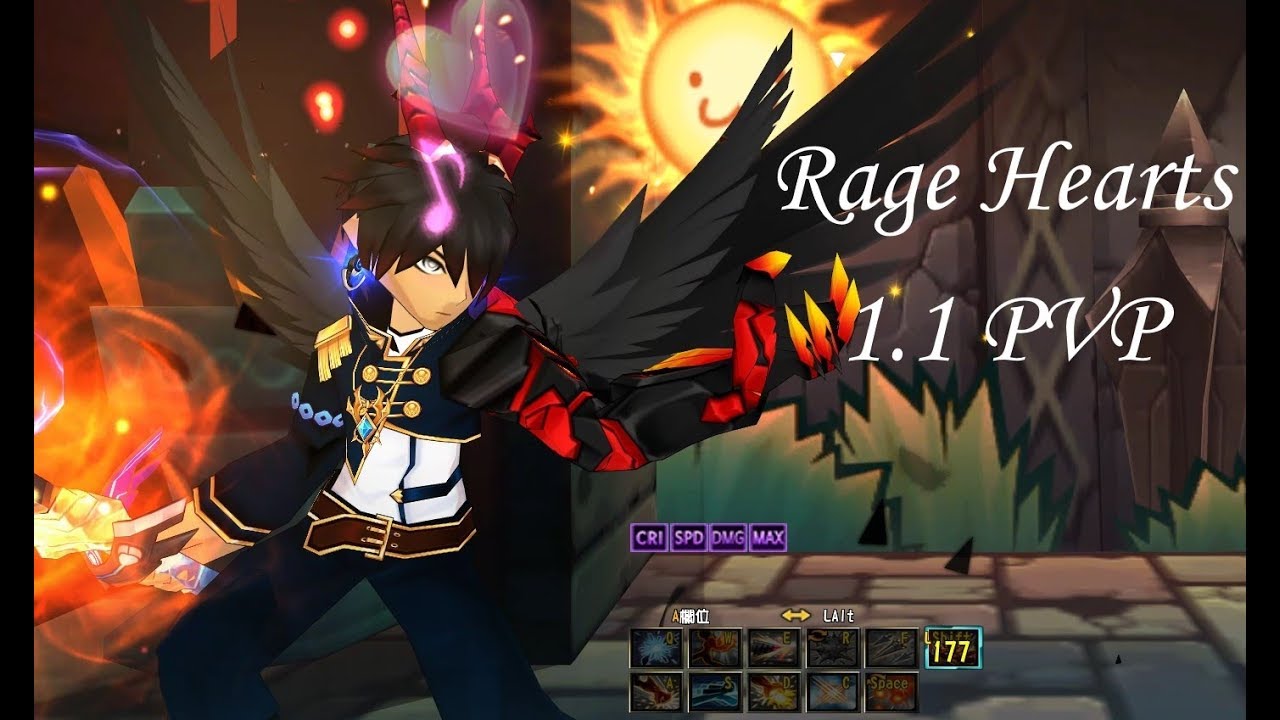 【Elsword TW】Rage Hearts 1:1 PVP #1 - YouTube