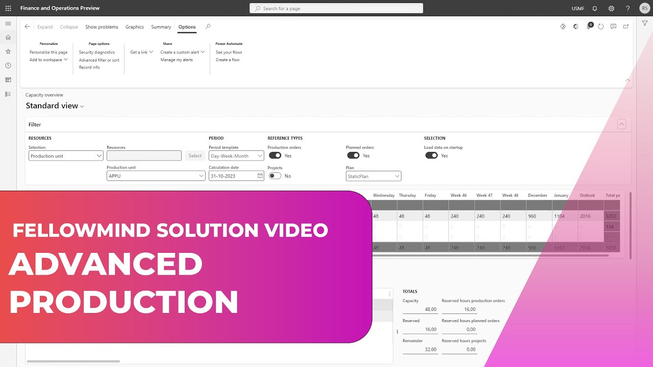 Advanced Production | Solution video - YouTube