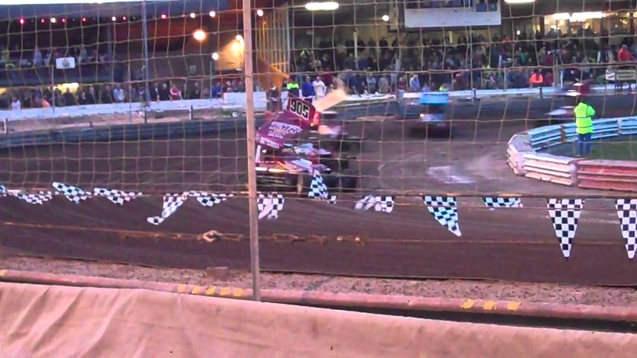 BriSCA F2 stockcars race 2 - YouTube