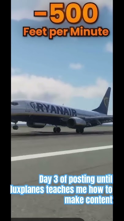 Day 3 hard landings #airplane #aviation #luxplanes - YouTube