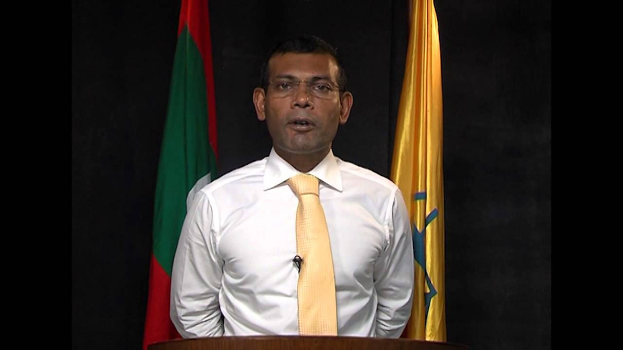 Raees Mohamed Nasheed Dhivehi Rayyithunnaa Mukhaathabkuravvaa Dhevvaa ...