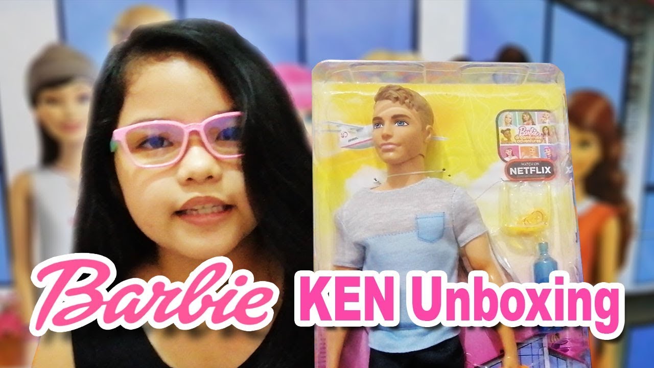 Barbie Ken Doll Unboxing & Toy Review - Barbie Dreamhouse Adventures ...