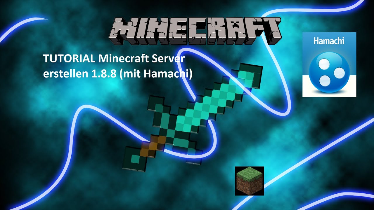 Tutorial Minecraft Server erstellen 1.8.8 (mit Hamachi) - YouTube