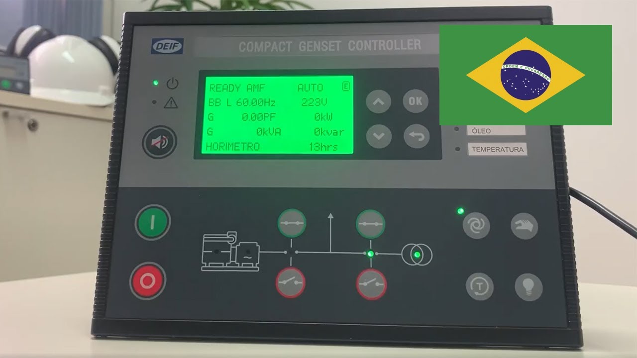 CGC400 – TROCAR PARAMETROS NOMINAIS PELO DISPLAY - YouTube