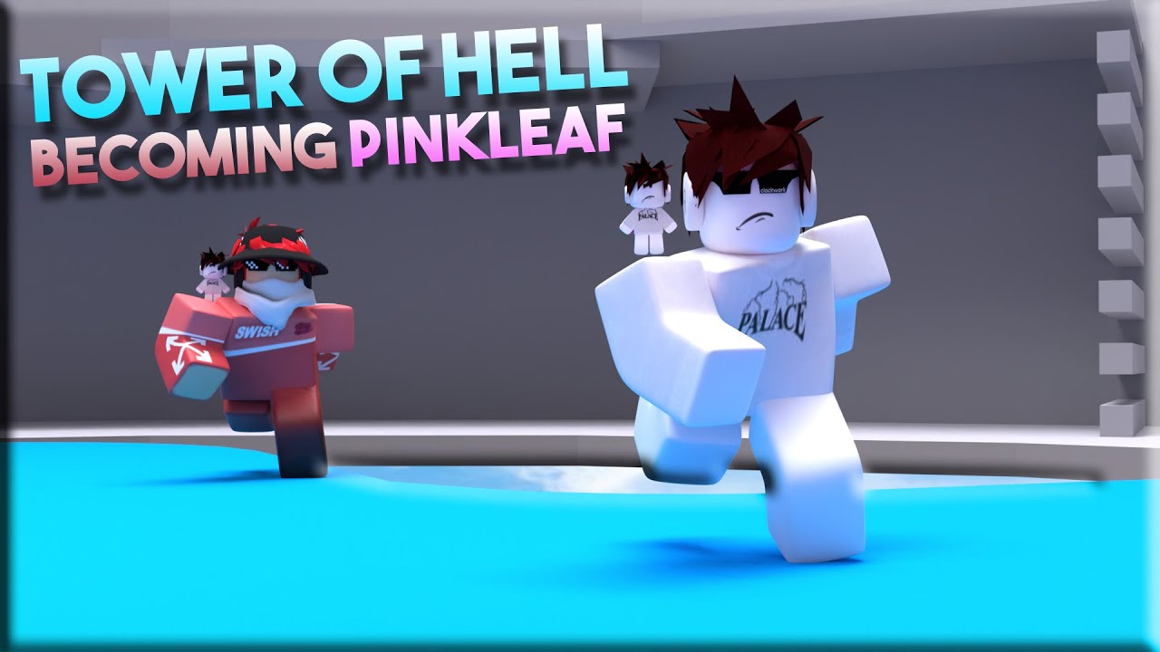 Becoming PinkLeaf In Tower of Hell...| Roblox | - YouTube