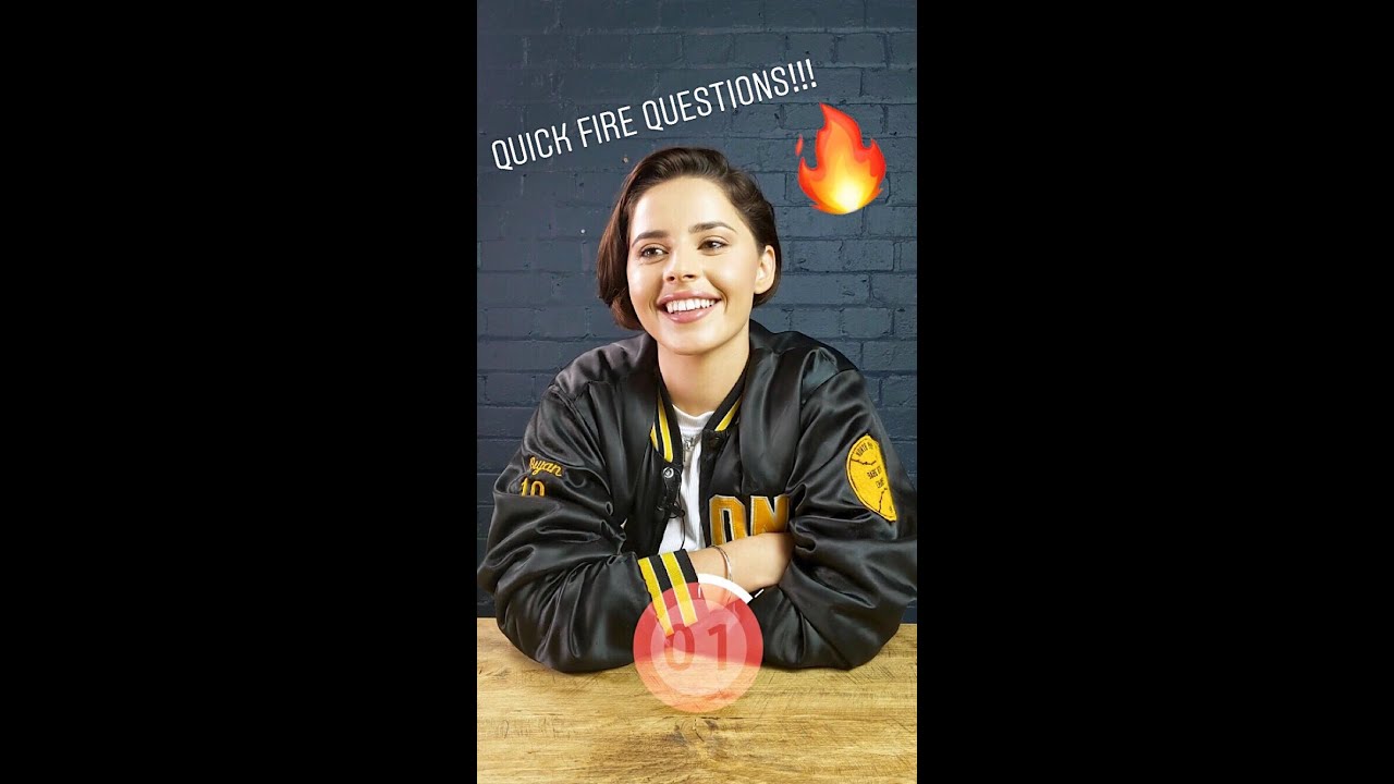 SARAH PROCTOR - 1 MINUTE QUICK FIRE QUESTIONS!!! 🔥 - YouTube