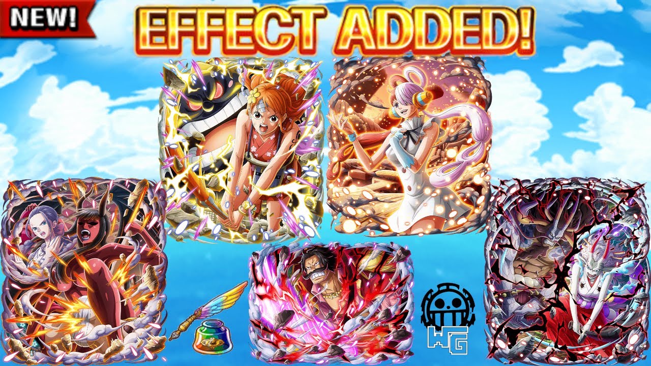 NEW INK EFFECTS: ROBIN, NAMI, UTA, ROGER and KAIDOvsYAMATO - YouTube