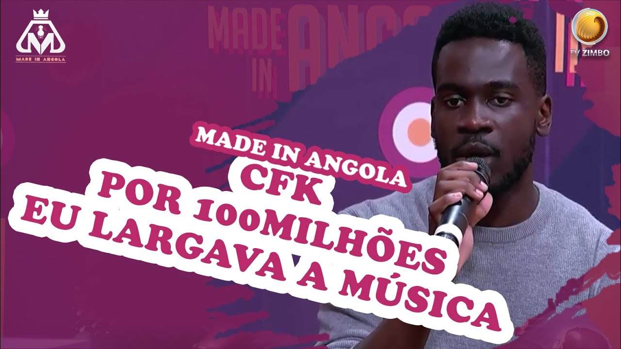 CFK revela que é o melhor Rapper da New Scholl| Made In Angola| TV ...